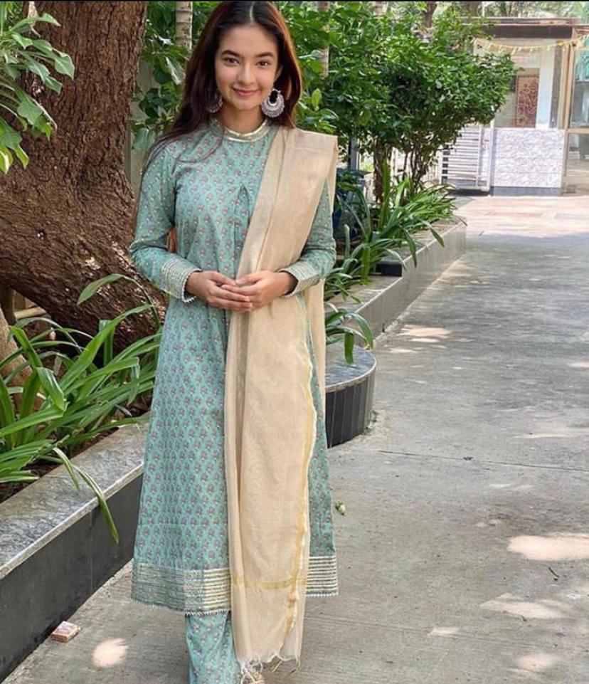 SEAGREEN GOTA SET – thehomeaffairjaipur